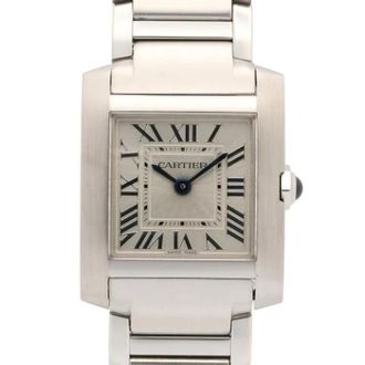 Cartier Pre-owned Vintage Wristwatch - - Pre-owned - Damen - Grau - ONE SIZE