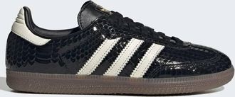 adidas Originals Samba - Baskets &agrave; imprim&eacute; croco - Noir