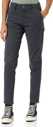 Mustang Jeans Damen Chino Jeans Chinoshorts, Ebony 4086, 27W / 30L