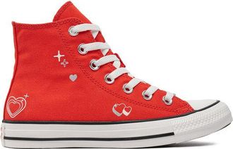 Converse Sneakers aus Stoff Chuck Taylor All Star Y2K Heart A09117C Rot