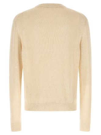 Jil Sander Silk-Hemp Blend Sweater - Cream