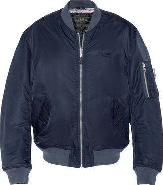 Schott NYC Herren Macampsrs-Dark Navy-l Jacke, blau, L