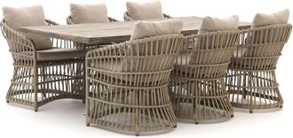 Intenso Furniture Intenso Cameri/Montorio 220 cm Gartenm&ouml;bel-Set 7-teilig