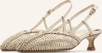 Lottusse Lottusse Slingbacks Edit gold