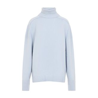Carven Pull &agrave; col roul&eacute; - Femme - Pulls - Bleu - Taille: 40 FR