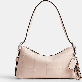 Coach Alter/Ego kleine Schultertasche aus Upcrafted Leather im Schachbrettmuster