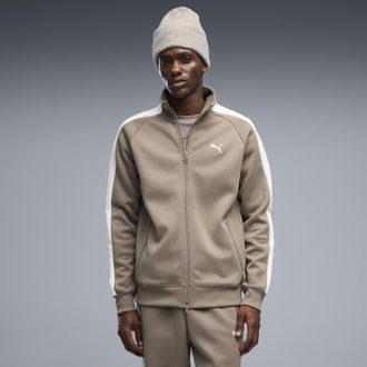 Puma Veste de surv&ecirc;tement T7 ALWAYS ON Homme, V&ecirc;tements, Beige, XXL