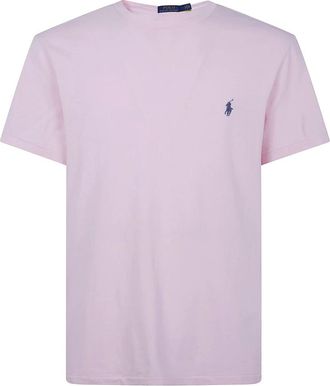 Polo Ralph Lauren Homme, Tops, Rose, Taille: XL T-Shirt Classique &agrave; Poche Manches Courtes