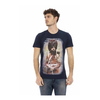 Trussardi Valiant T-Shirt - - Tops - Herren - Blau - S