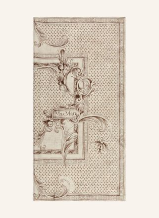 Max Mara Seidentuch Acarre beige