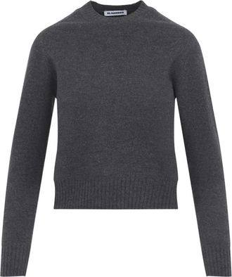 Jil Sander Femme, Pulls, Gris, Taille: 40 FR Pull ras du cou