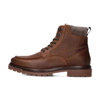 Mazzeltov Stilvolle Cognac Schn&uuml;rstiefel - - Shoes - Herren - Braun - 41 EU