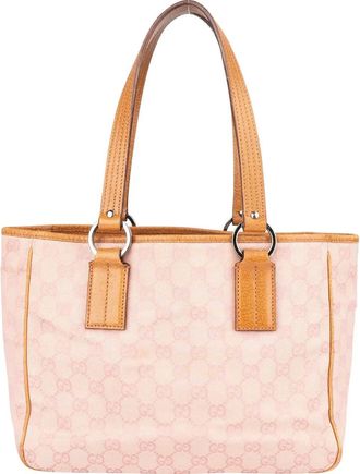 Gucci Crossbody Bags - Gucci GG Monogram Handbag - Gr. unisize - in Gold - für Damen