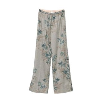 Forte_Forte Meine Hose - - Trousers - Damen - Gr&uuml;n - XS