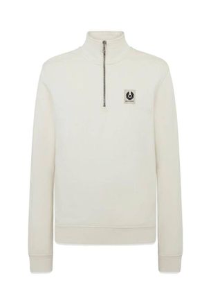 Belstaff Herren Sweatshirt mit Troyer-Kragen