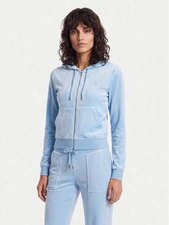 Juicy Couture Sweatshirt Robertson JCAP176 Blau Slim Fit