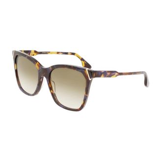 Victoria Beckham Femme, Accessoires, Bleu, Taille: ONE Size Lunettes de soleil carr&eacute;es oeil de chat