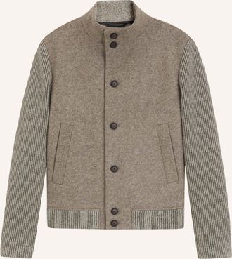HUGO BOSS Mantel C-Charly-Hybrid-264 Regular Fit braun