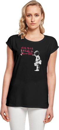Merchcode Damen T-Shirt Ladies Dream Big T-Shirt, Loose Fit, Cotton 100%, M