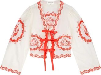 Fab By Fabienne Chapot Fabienne Chapot, Femme, Blouses et Chemises, Beige, Taille: 40 FR Blouse Serviette