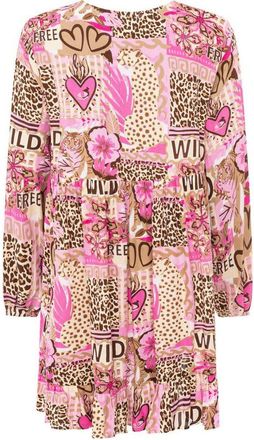 Zwillingsherz Sommerkleid Zwillingsherz Kleid Safari Patchwork