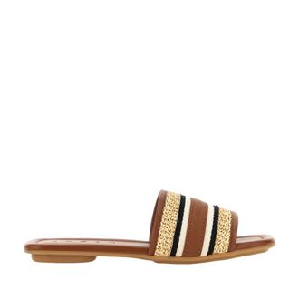 Hogan Multicolor Sandalen Ciabatta Stil - - Shoes - Damen - Braun - 38 1/2 EU