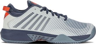 K-Swiss Performance Herren Hypercourt Supreme HB Tennis Shoe, Blue Blush/Orion Blue/Scarlet Ibis, 45 EU