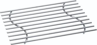 KitchenCraft Untersetzer, Strapazierfähig, Verchromtes Metallgitter, Groß, 45 cm x 30 m