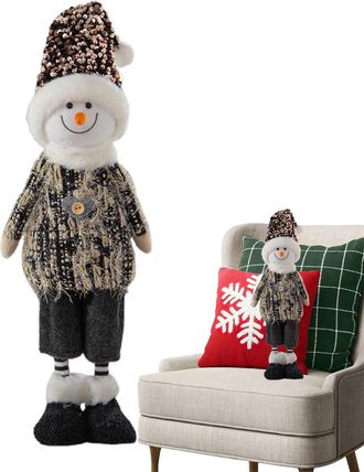 Generico Weihnachtsfiguren - stehend für Tische, Tischdekoration für Weihnachten, für den Winterurlaub, Zuhause, Party, Kamin, Schreibtisch und Zuhause