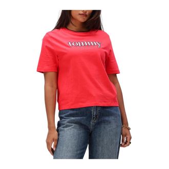 Tommy Jeans Damen, Oberteile, Rot, XLGr&ouml;&szlig;e