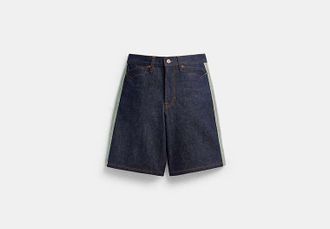 Coach Brain Dead Skater Denim-Shorts Aus Recycelter Baumwolle