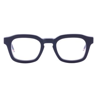 Thom Browne Lunettes rectangulaires en ac&eacute;tate - unisex - Accessoires - Noir - Taille: 48 MM