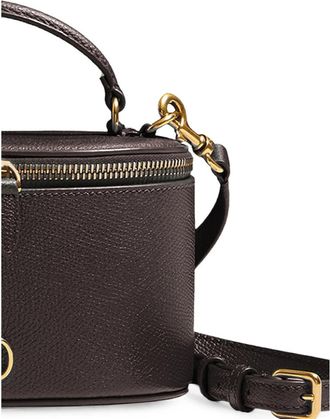 Valentino Garavani Calf Leather Top Handle Bag - Brown