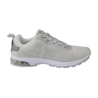 Plein Sport Silber Glitter Mesh Sport Sneakers - - Sport - Damen - Grau - 36 EU