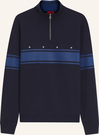 HUGO BOSS Hugo Sweatshirt Demsizip Relaxed Fit blau