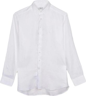 Etro Homme, Chemises, Blanc, Taille: 3XL Camicia Garzata