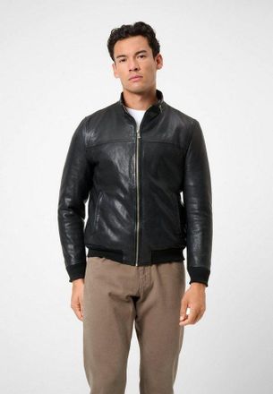 Ricano Lederjacke Marlon Lederjacke im klassischen Stil aus B&uuml;ffel-Nappa Leder