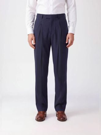 Jacquemus Taillierte Slim-Fit Hose mit Bundfalten aus Viskosemischung