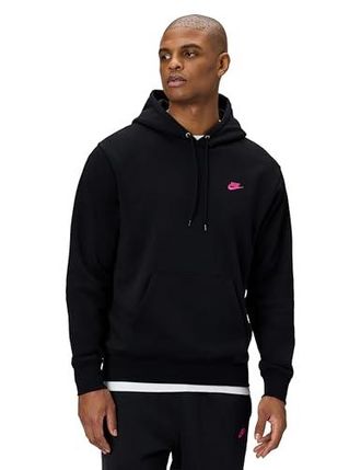 Nike Sweat &agrave; capuche pour homme Club Fleece Noir, Noir, L