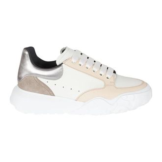 Alexander McQueen Leder-Sneakers mit RU-Detail - - Shoes - Herren - Mehrfarbig - 40 EU