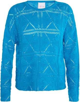 Izia Strickpullover Damen t&uuml;rkis