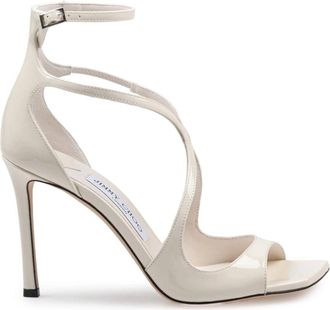Jimmy Choo London Femme, Chaussures, Beige, Taille: 37 1/2 EU Azia 95 Sandal