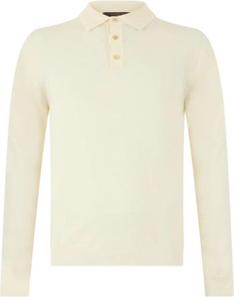 Slowear Woll-Polo - - Knitwear - Herren - Beige - M