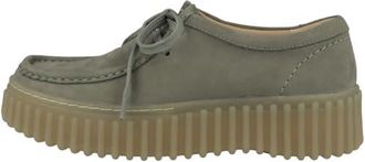 Clarks Mujer Torhill Bee, Verde Claro, 39 EU