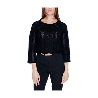 Vero Moda Vero Moda, Femme, Pulls, Noir, Taille: 38 FR Vmginger 3/4 Boatneck Pullover