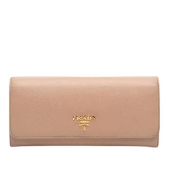 Prada Pre-owned Long Wallet - - Pre-owned - Damen - Beige - ONE SIZE