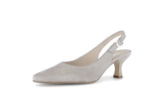 Gabor Damen Slingpumps, Frauen Pumps,elegant,einlege-Sohle,geschlossen,Gold,Holly-Jolly,Navy,Nappa-Leder,Night-Blue,Oliv,Puder,38.5 EU / 5.5 UK