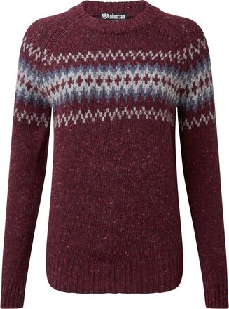 Sherpa Adventure Gear Dumji Crew Neck Women, M, Beet red