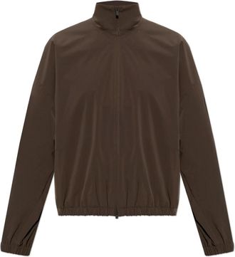 Fear of God Femme, Vestes, Brun, Taille: 40 FR Veste &agrave; Col Montant