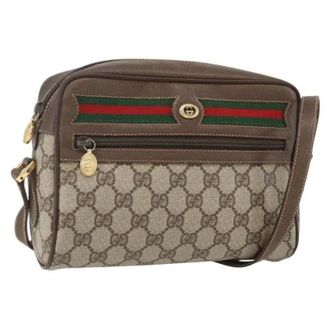 Gucci Sac bandouli&egrave;re en plastique Pre-owned - Femme - Pre-owned - Beige - Taille: ONE Size